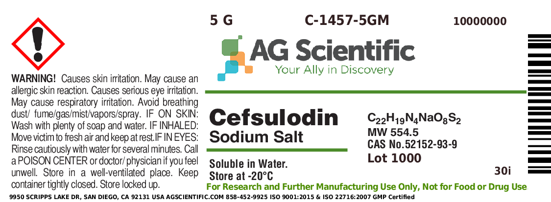 C-1457-5GM - Cefsulodin Sodium Salt, 5 G