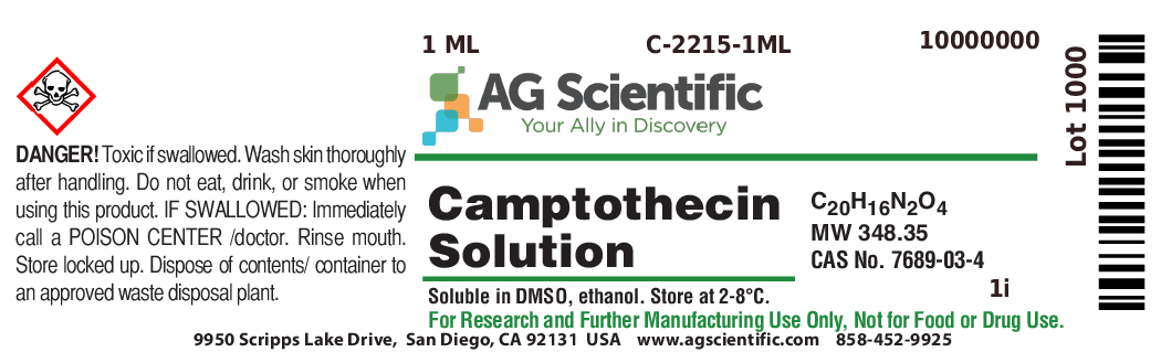 C-2215-1ML - Camptothecin Solution, 1 ML