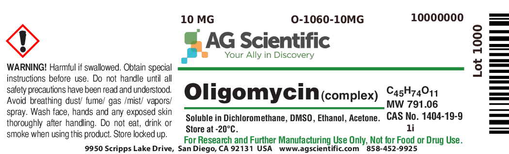 O-1060-10MG - Oligomycin (complex), 10 MG