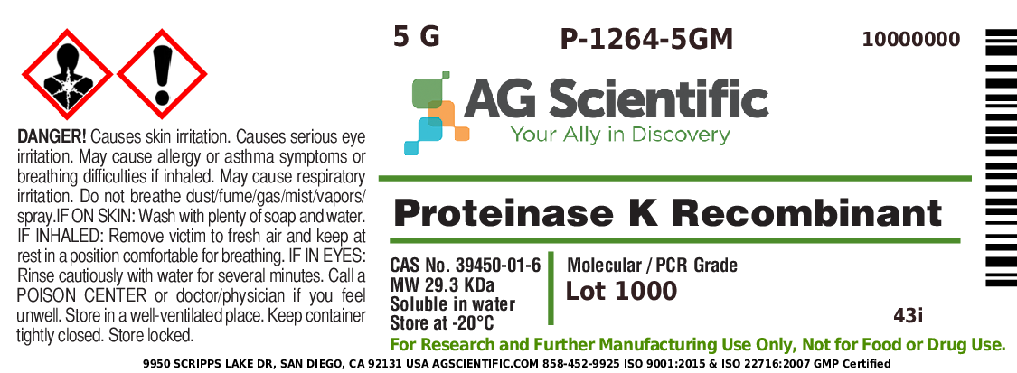 P-1264-5GM - Proteinase K (Recombinant), 5 G