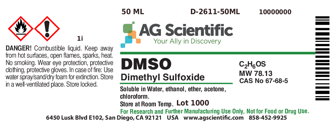 D-2611-50ML - DMSO [Dimethyl Sulfoxide], 50 mL